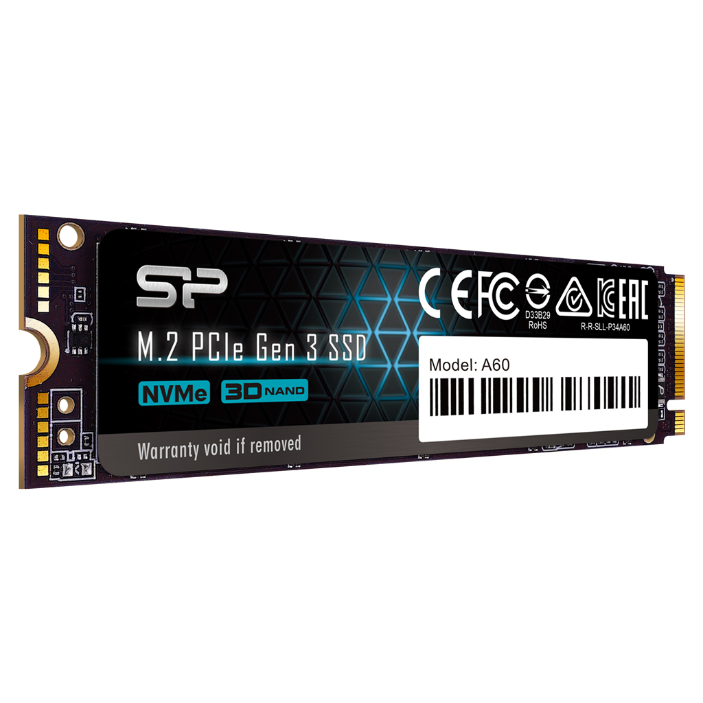 SSD M.2 PCIe NVMe Silicon-Power P34A60 256GB / 512GB / 1TB / 2TB | Best ...